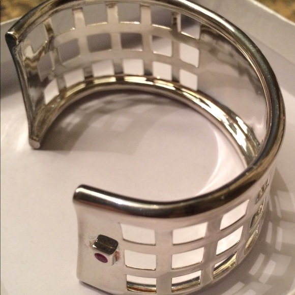 ELLE Sterling | Jewelry | Elle Sterling Modernist Cuff Bracelet | Poshmark